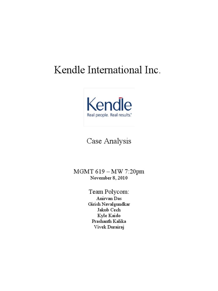 Kendle's Strategic Acquisition Plan | PDF | Mergers And Acquisitions ...