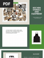 20 Kitchen Tools and Its Uses | PDF | Frying Pan | Spoon