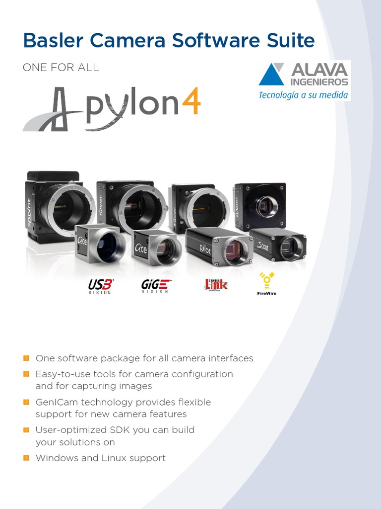 Software Pylon 40brochure | PDF | Device Driver | Microsoft Windows