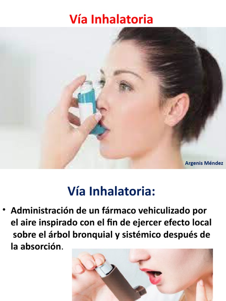 Vía Inhalatoria, argenis Mendez | PDF