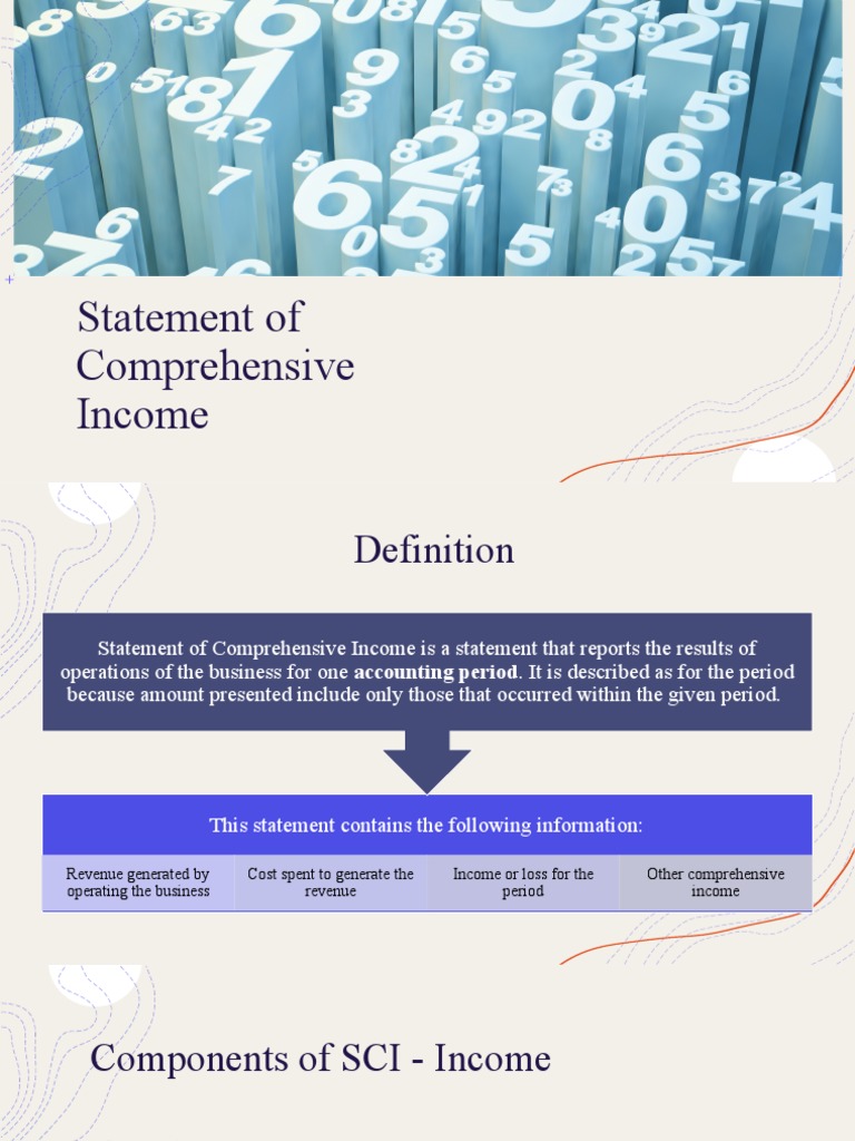Understanding Statement of Comprehensive Income | PDF | Income ...
