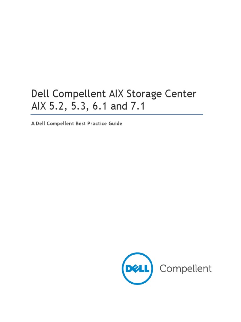 Dell Compellent AIX Best Practices | PDF | File System | Booting
