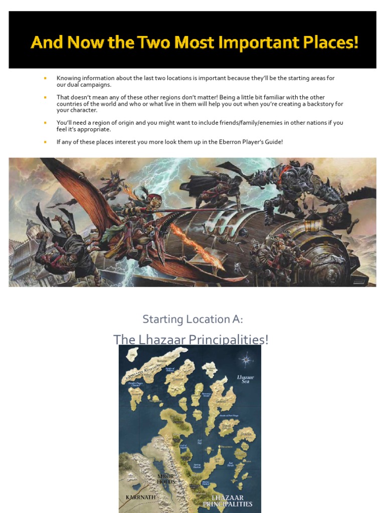Eberron 3 - The Lhazaar Principalities and Sharn | PDF | Social Science ...