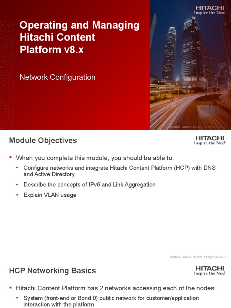 05 HCP Network Configuration v4-0 | PDF | Domain Name System | Computer Network