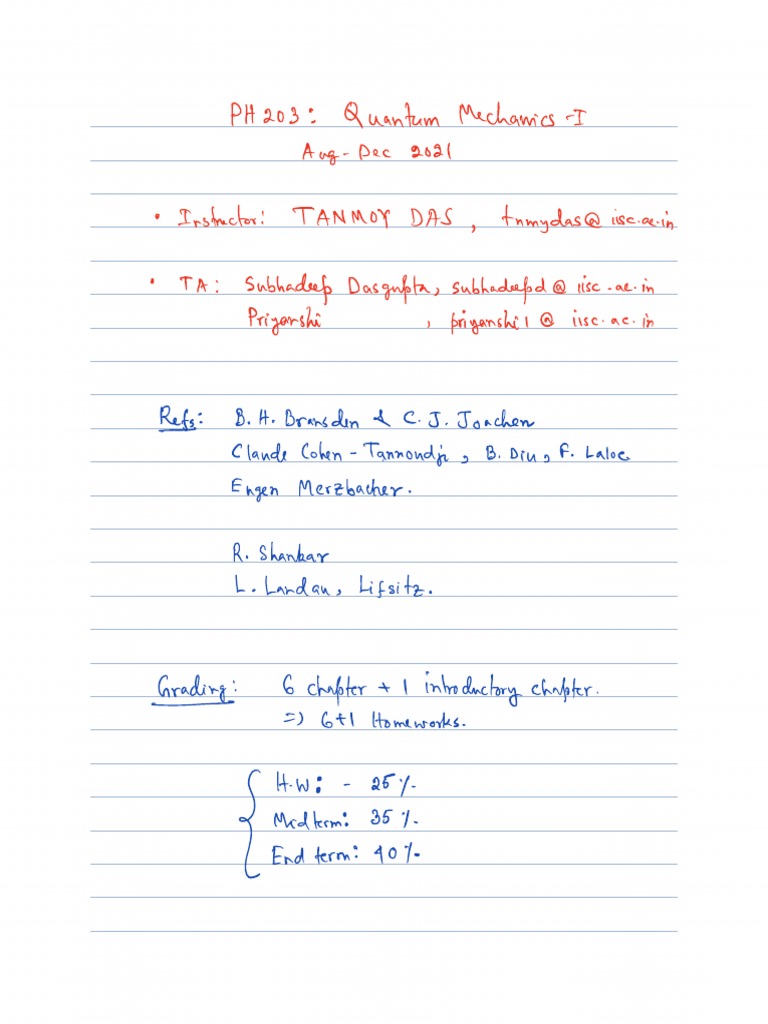QM I Lec 1 - Old Quantum Theory | PDF | Photoelectric Effect ...