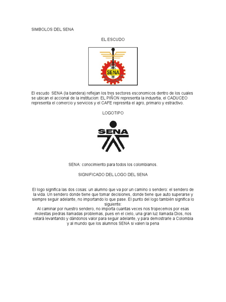 Simbolos Del Sena | PDF | Colombia