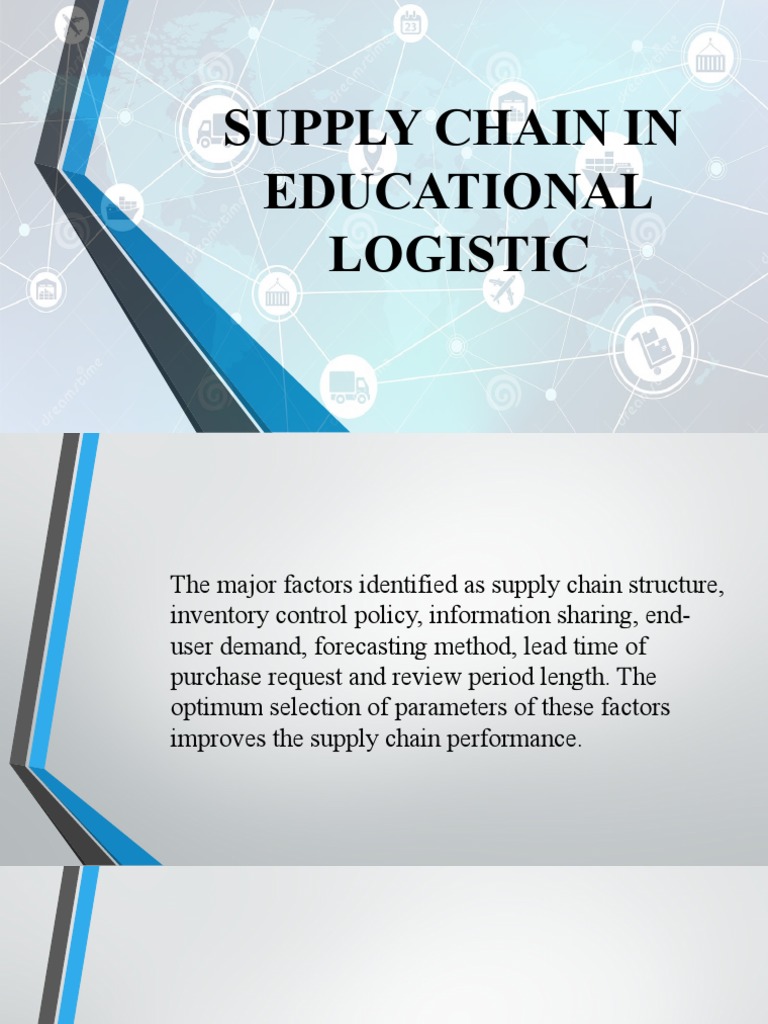 Educational Logistics Operations and Supply Chain Management | PDF ...