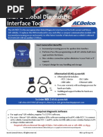 Data Bus Diagnostic Tool User Guide: © 2014 GM Customer Care and ...