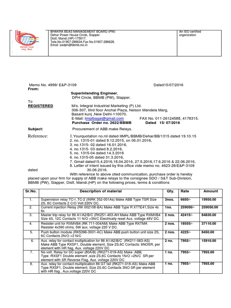 Reference: 1: From: Superintending Engineer | Download Free PDF | Taxes ...