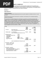 ACA Qualification Cost Estimate | PDF