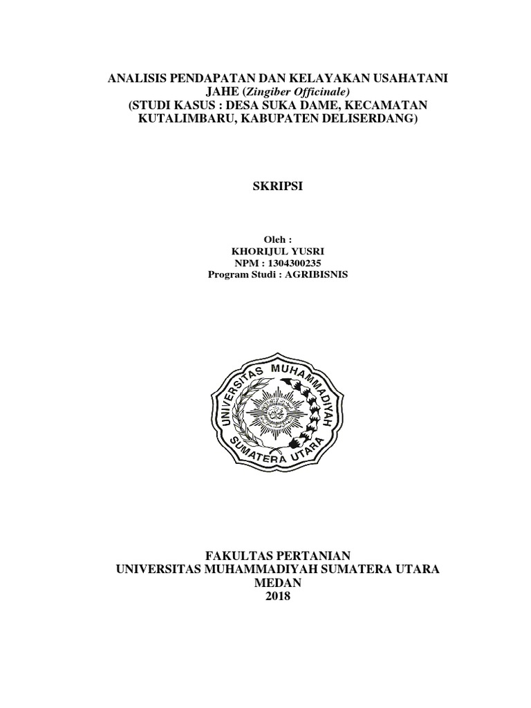 Full Skripsi TERBARU | PDF