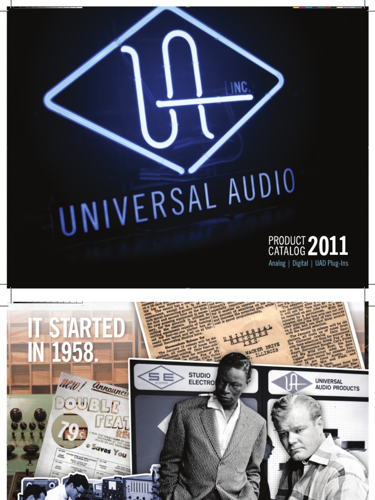 Universal Audio | PDF | Microphone | Equalization (Audio) Universal Audio | PDF | Microphone | Equalization (Audio)