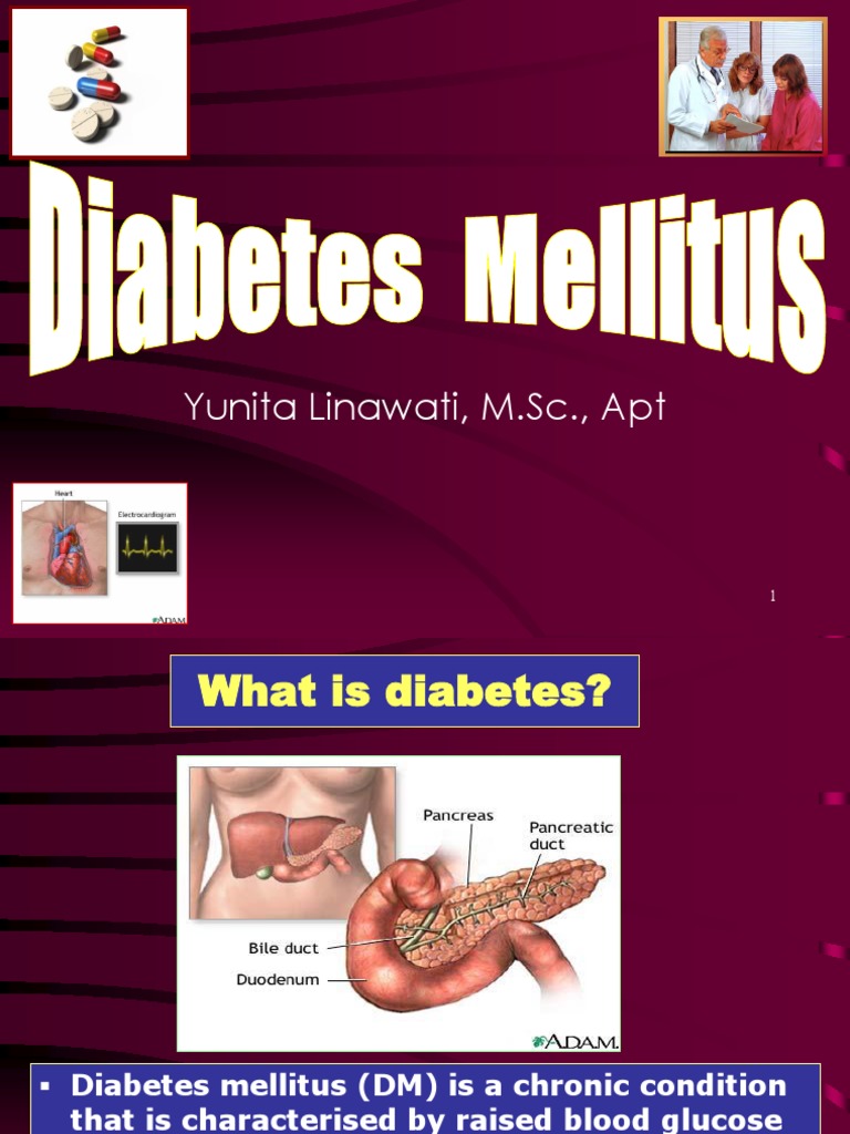 Farmakoterapi DM Dan Komplikasi - 1 | PDF | Diabetes | Glucose