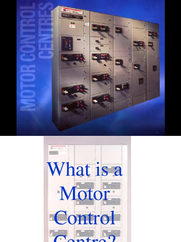 What Is A Motor Control Centre | PDF | Fuse (Electrical) | Relay