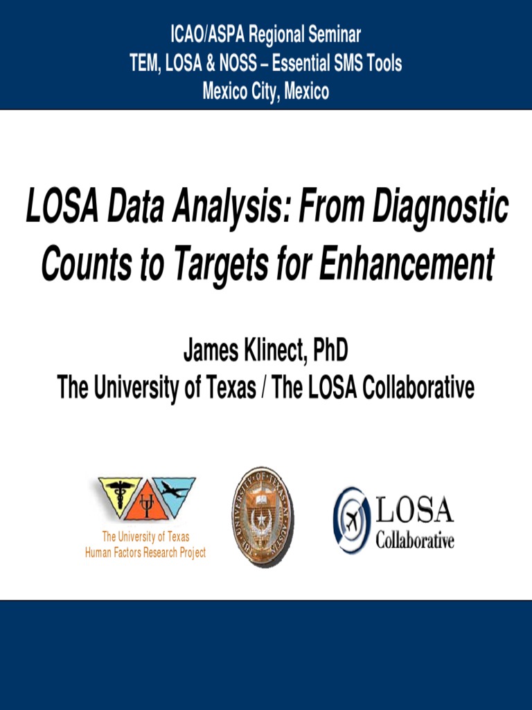 LOSA Data Analysis: From Diagnostic Counts To Targets For Enhancement ...
