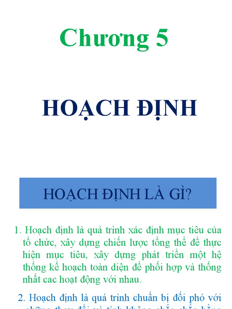 Slide Chuong 5 | PDF
