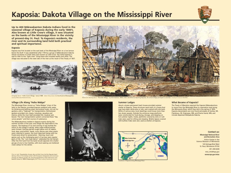 Kaposia: Dakota Village On The Mississippi River | Download Free PDF ...