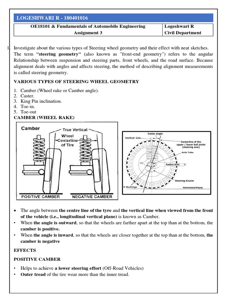 Fundamentals of Automobile Engineering | PDF | Anti Lock Braking System ...