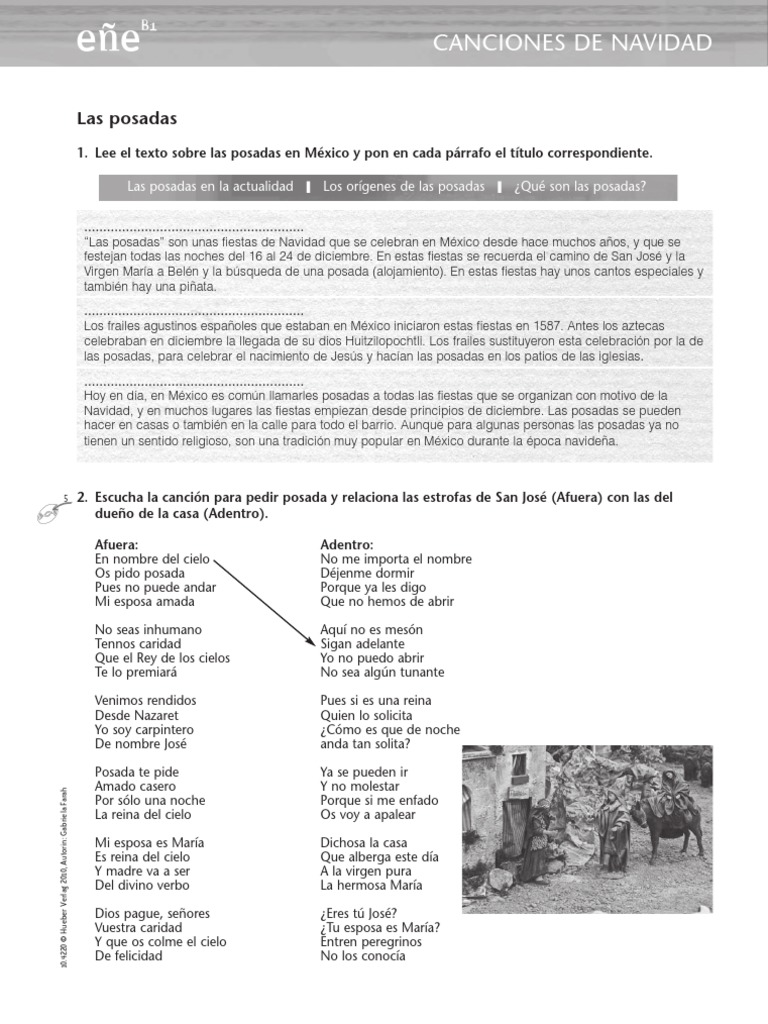 3) Didaktisierung Las Posadas | PDF | María, madre de Jesús | Navidad