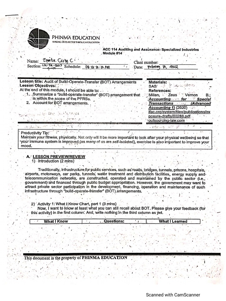Acc 114 - Sas 14 | PDF