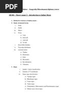 Mohana Ragam | PDF | Classical And Art Music Traditions | Melody