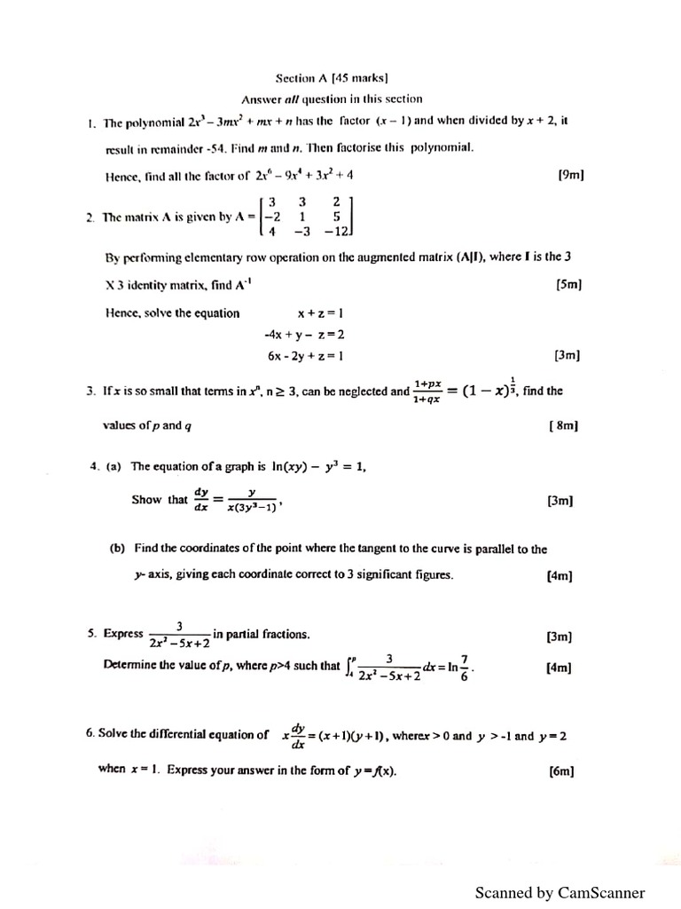 Trial Math M | PDF