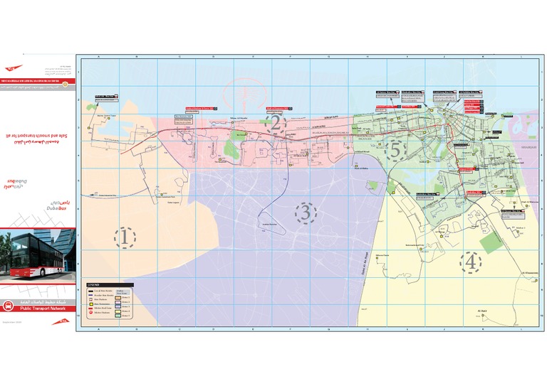 Dubai Route Map | PDF | Dubai