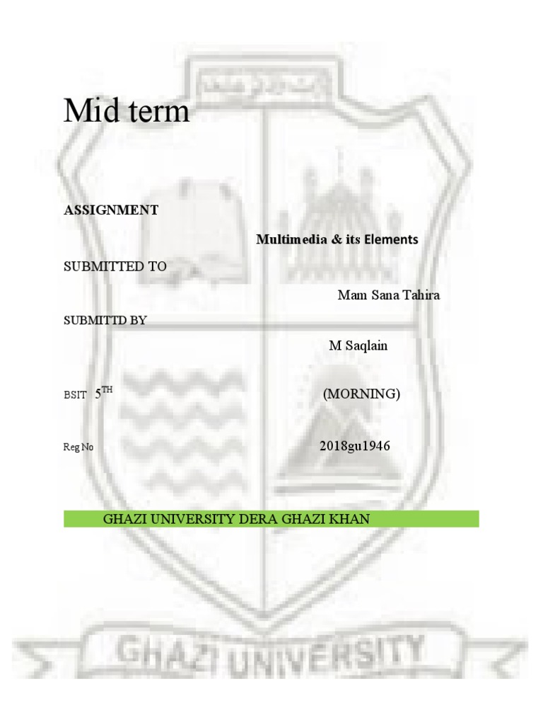 An Analysis of the Basic Elements of Multimedia: Text, Graphics ...