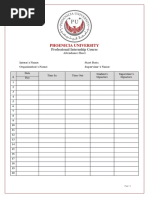 Functional Assessment Observation Form | PDF