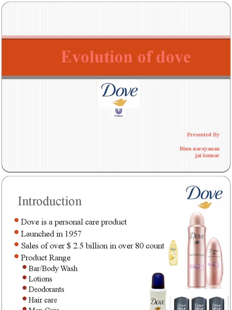 Evolution of Dove: Presented by Binu Narayanan Jai Kumar | PDF | Brand ...
