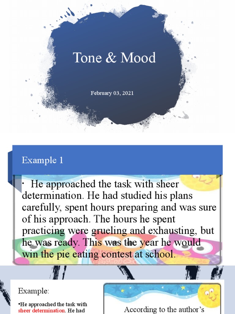 Understanding Tone and Mood in Writing | PDF | Poetry
