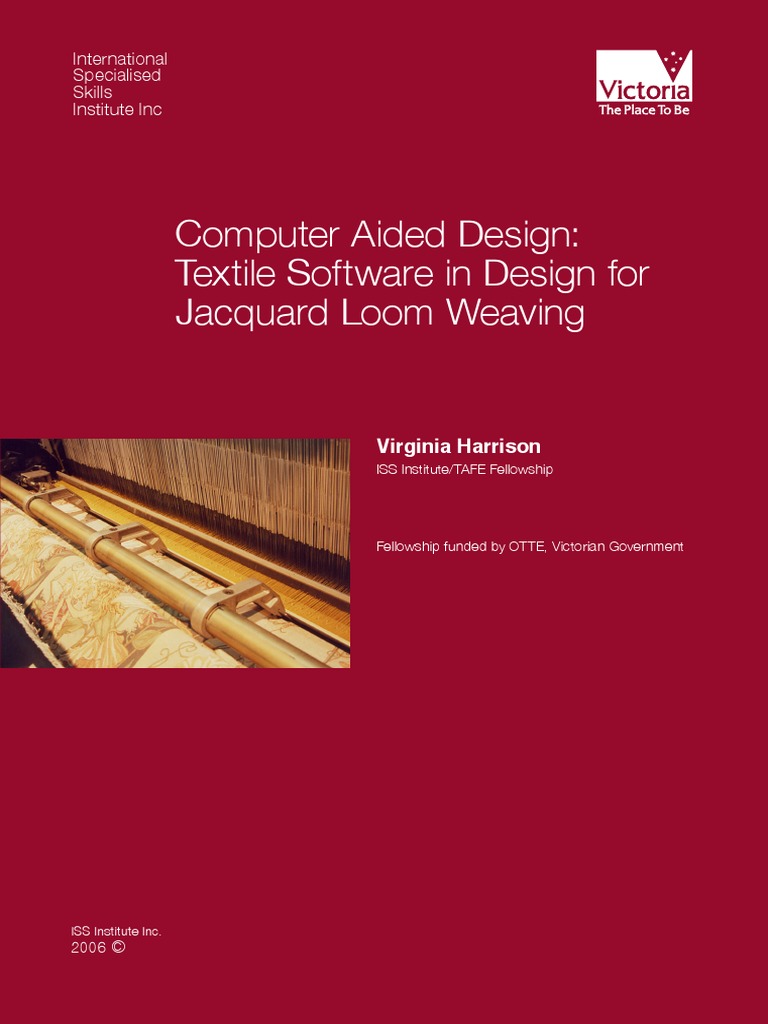 Computer Aided Design - Textile Software in Design For Jacquard Loom ...