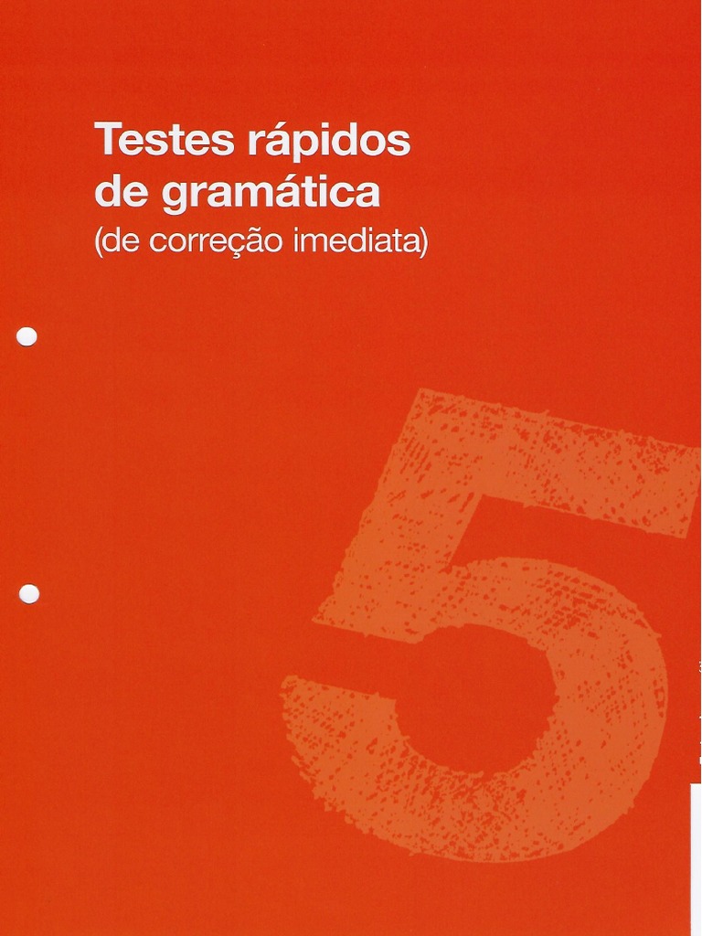 Livro Aberto 6 Testes Gramática Pdf