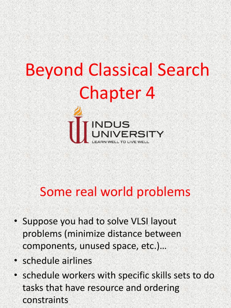 Chapter4 Beyond Classical Search | PDF | Genetic Algorithm | Natural ...