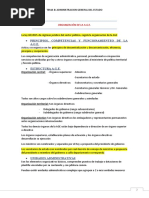 Esquema Órganos de La Administración Central y Periférica - AGE - PDF ...