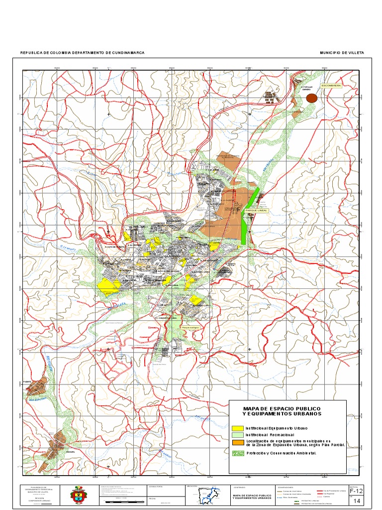 Plan Ordenamiento Territorial Villeta | PDF