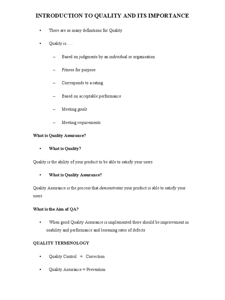 Introduction To QA in Pharma | PDF | Quality Assurance | Iso 9000