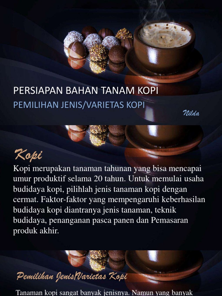 Pemilihan Varietas Kopi - Compressed | PDF