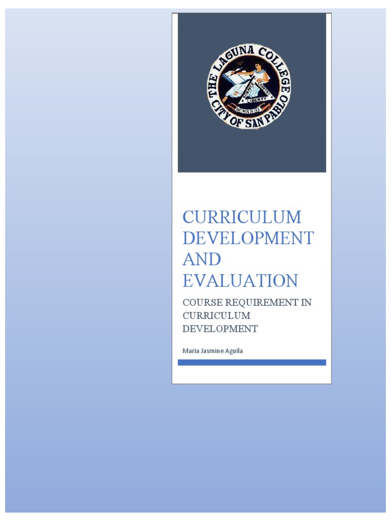 Aguila, Curriculum Development | PDF | Curriculum | Learning
