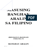 Banghay Aralin para Sa Pagsusulit | PDF