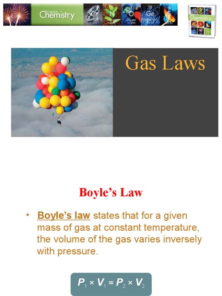 Gas Laws 2 | PDF | Gases | Atmosphere