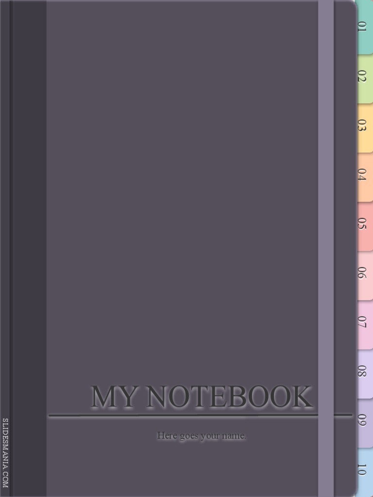 Digital Notebook With Tabs and Stickers SlidesMania | PDF | Software | Application Software
