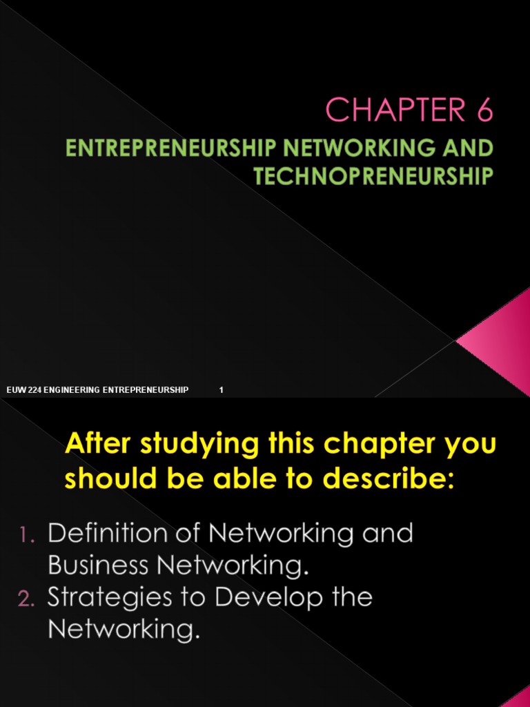 Chapter 6 Networking | PDF
