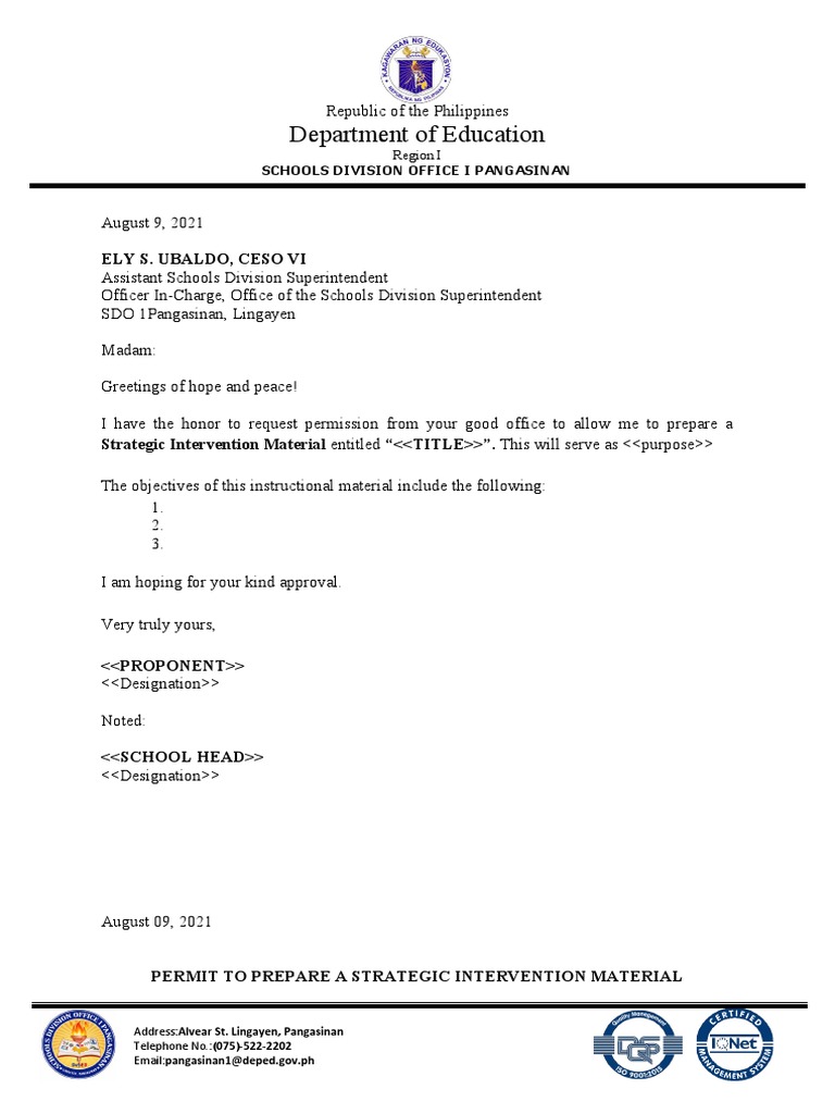 Department of Education: Ely S. Ubaldo, Ceso Vi | PDF | Wellness