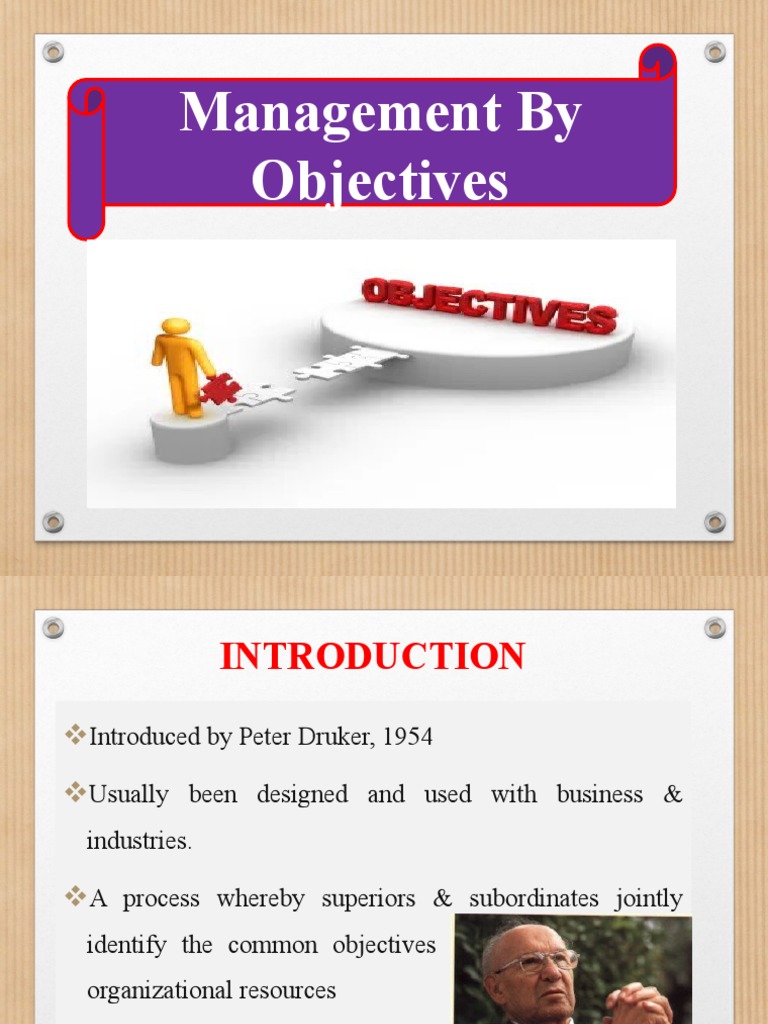 Management by Objectives | Download Free PDF | Goal | Performance Appraisal