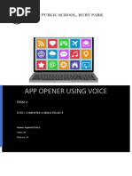 Computer Science Class-XII (2021-22) (Investigatory Project) | PDF | My Sql | Python ...