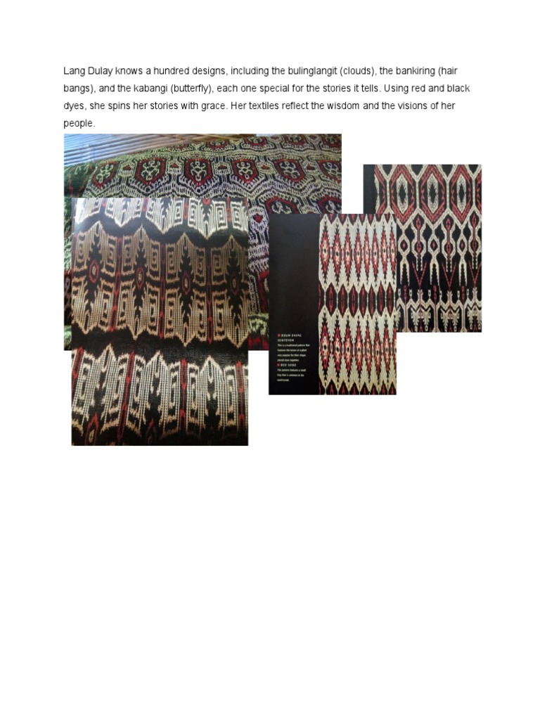 Lang Dulay Designs | PDF