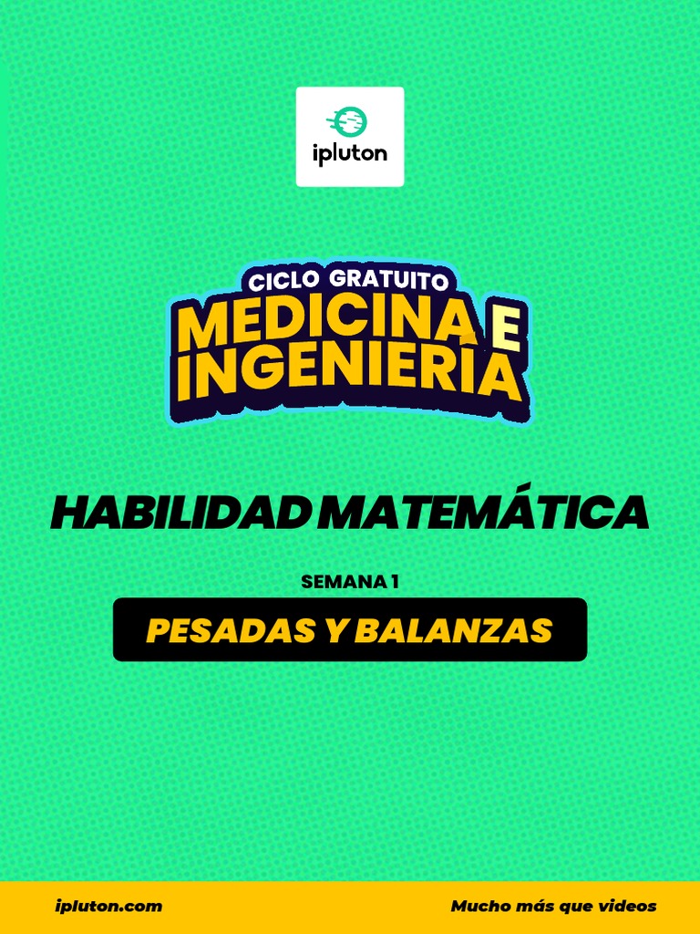 Ejercicios de Pesadas y Balanzas | PDF | Balanza | Kilogramo
