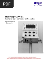 Quick Guide Babylog Vn800 Vn600 BR 9109439 en Master | PDF | Manufactured Goods