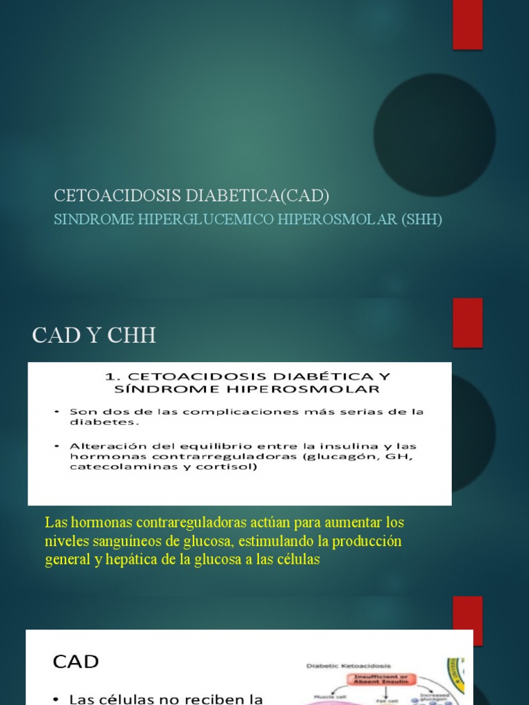 Cetoacidosis Diabetica (Cad) | Descargar gratis PDF | Diabetes | Fisiología